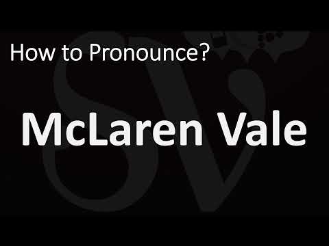 How to Pronounce McLaren Vale? (CORRECTLY)