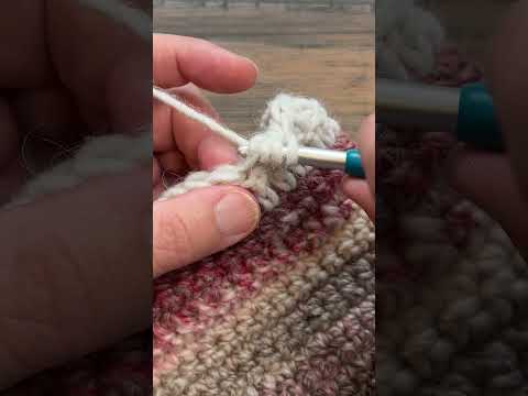 What does trflo or Treble Front Loop Only mean in crochet? #crochet
