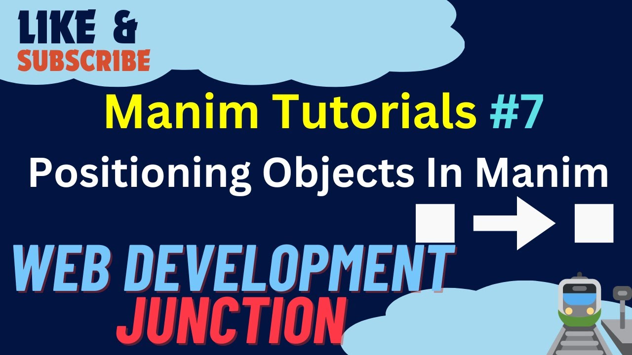 Manim Tutorial #7: Positioning Objects in Manim | Learn Animation Positioning Basics!
