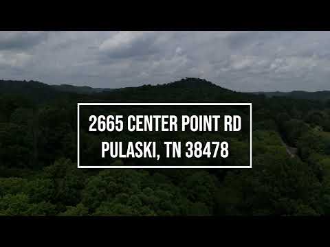 30± Acre Hobby Farm with Home, Barn, Shop & Wildlife – Pulaski, TN