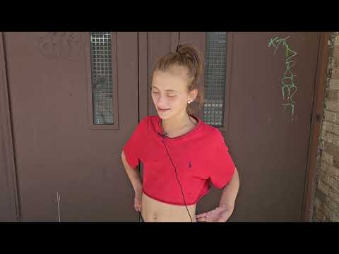 girl talks about coming to kensington with her boyfriend and being down there for 2 years