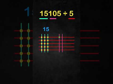 Division by 5 | Division Japanese Trick | #shorts #short #viral