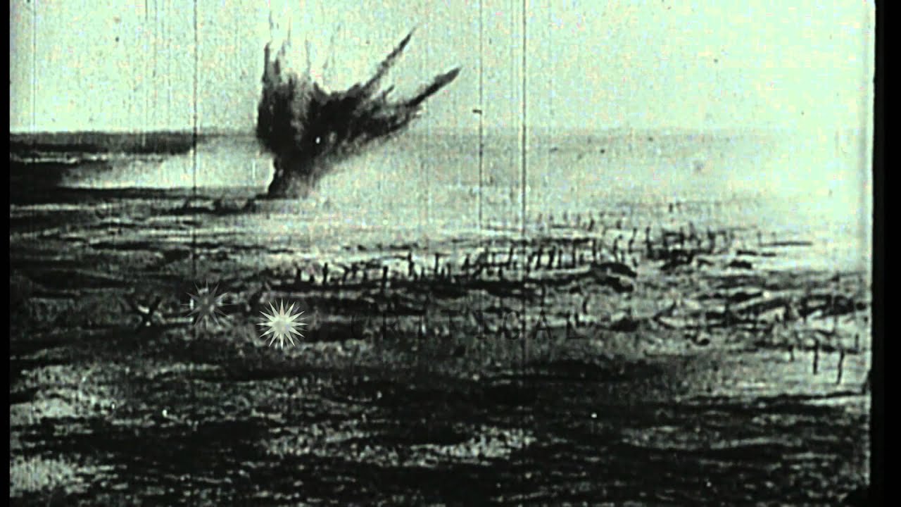 The beginning and end of World War I. HD Stock Footage