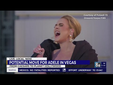 Report: Adele has sights on new venue for Las Vegas residency
