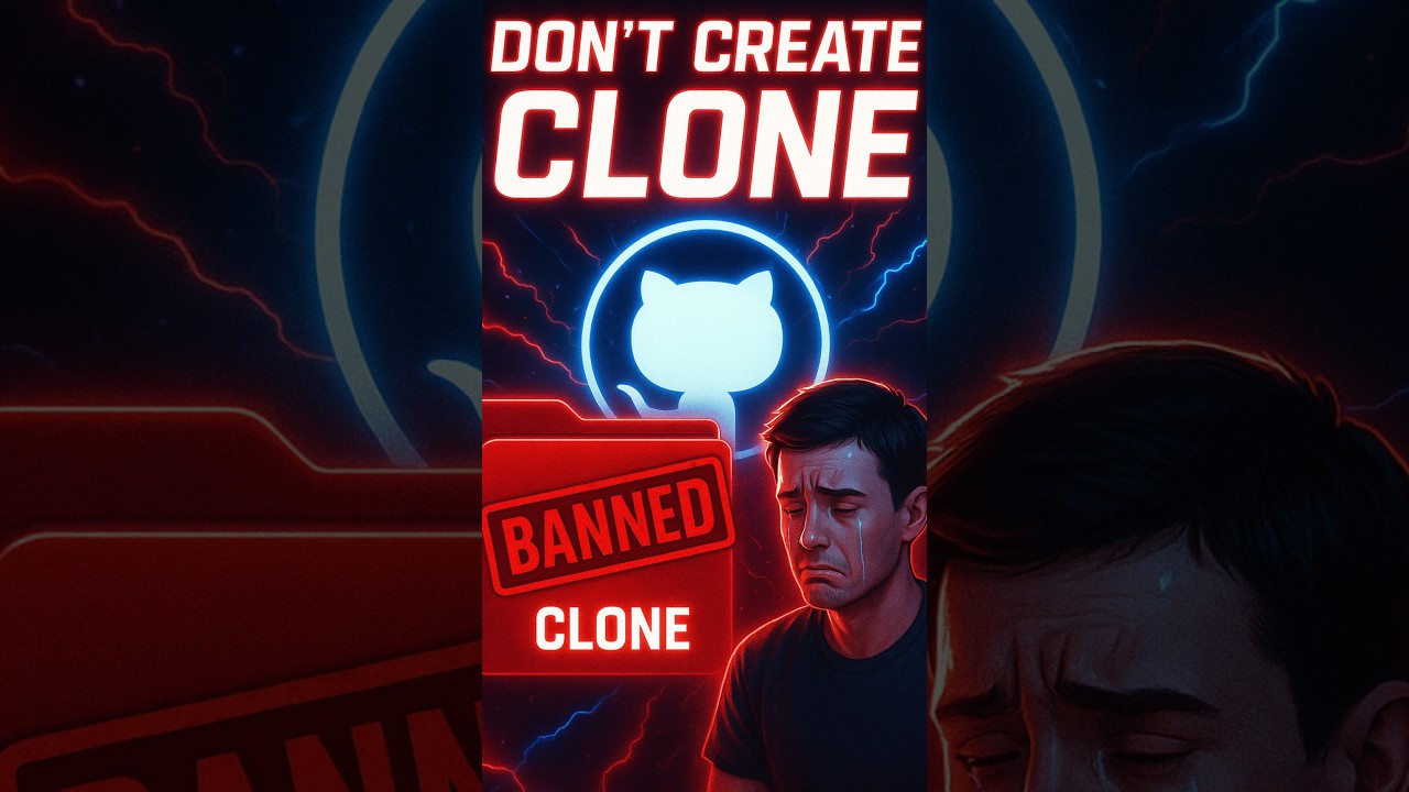 GitHub Removed my Repository for Creating a Exact Netflix Clone #shorts #ytshorts #doumcoding