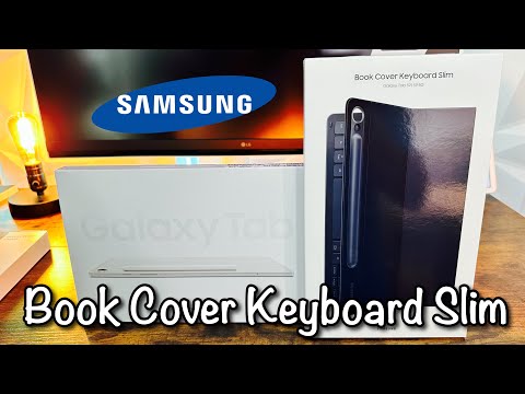 Samsung Tab S9 Accessories | Book Cover Keyboard Slim |