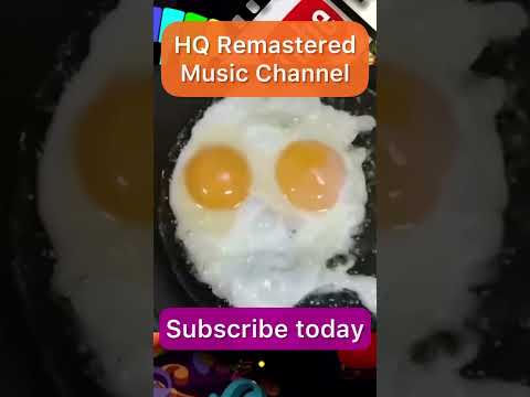 Singing fried egg. Remastered Music Channel