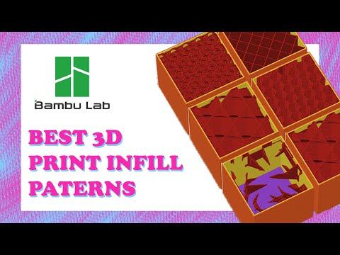 Best 3d Printing Infill Pattern | Speed Vs Strength | Bambu Studio