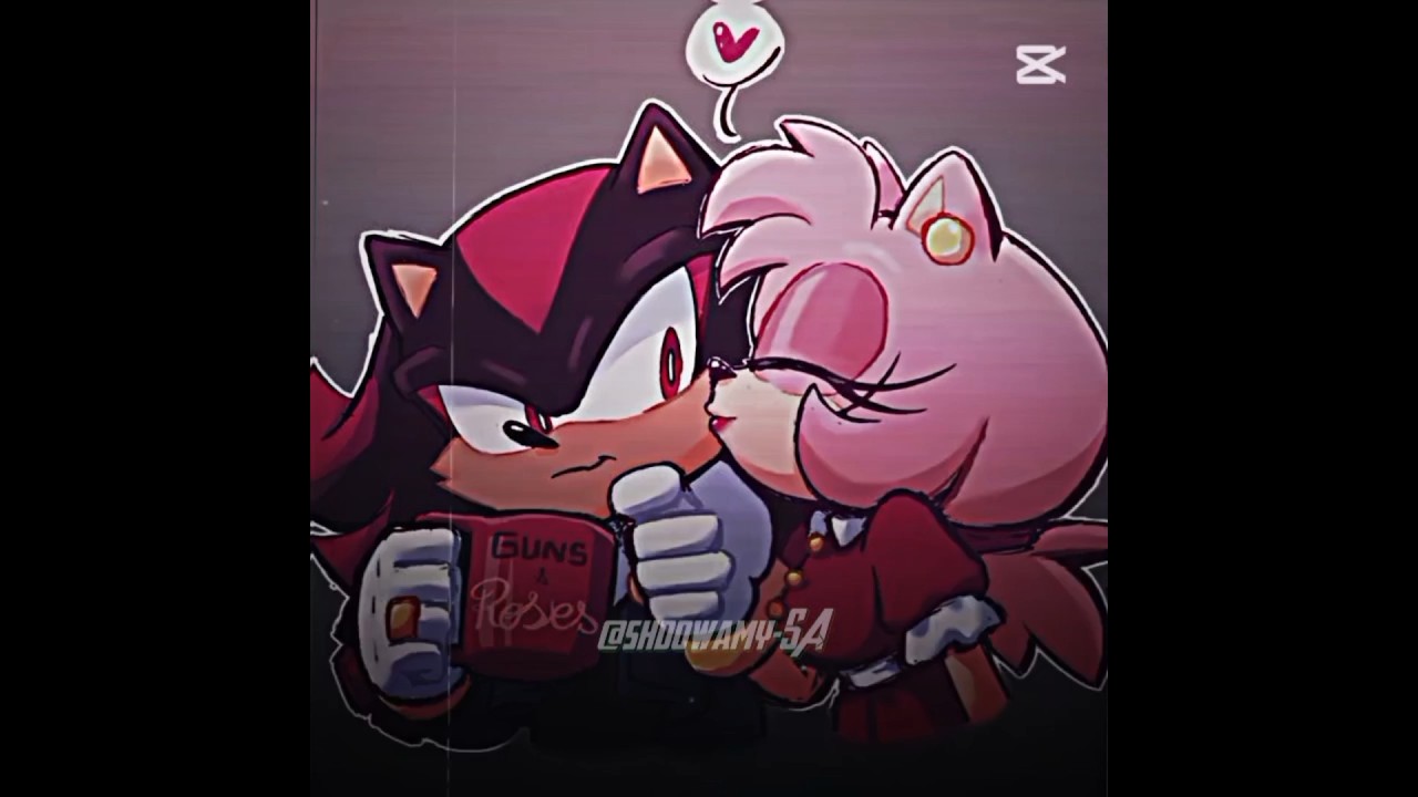 🖤💗#shadamy #amy #amyrose #shorts #shadow #love #ship