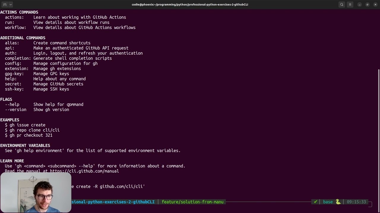 2022 FREE Professional Python - Pull Request Review Task2: CLI