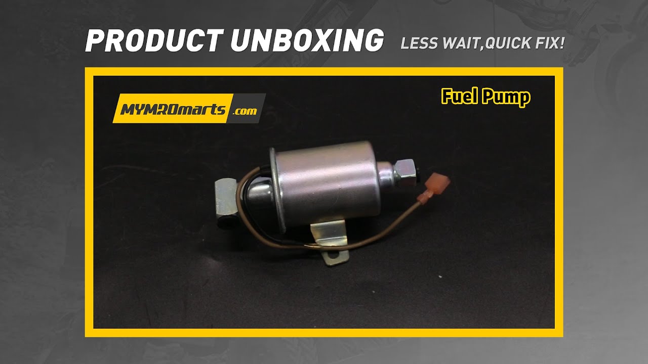 Fuel pump A047N923 A029F891 149-2331-02 E11009 for Cummins Onan RV generator