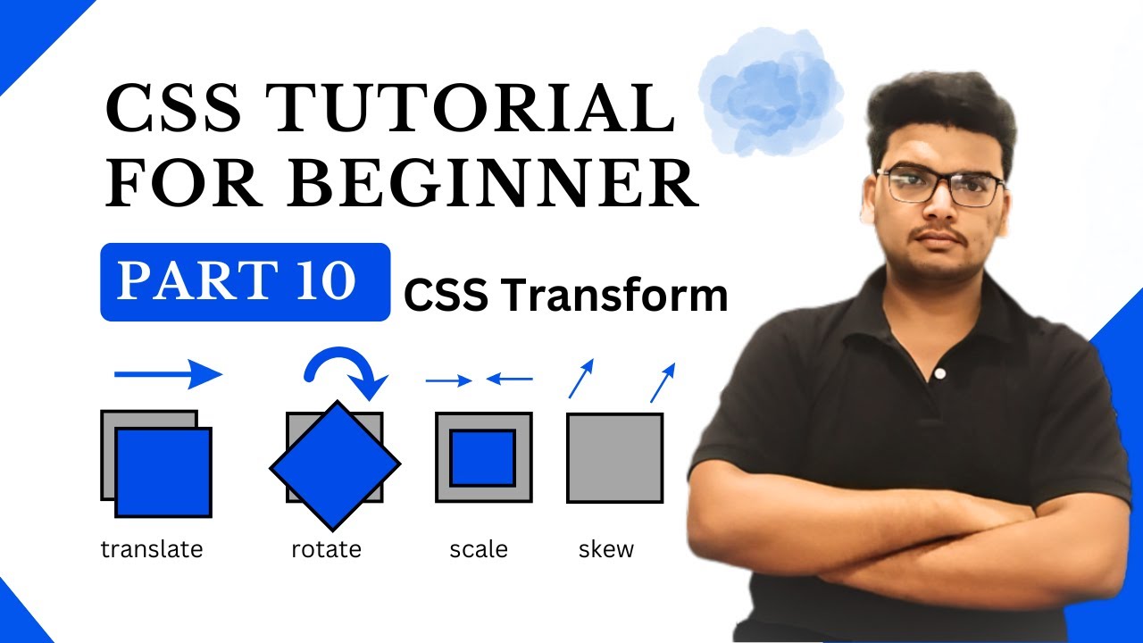 CSS Transform | CSS Tutorial for Beginners | Part 10 CSS Tutorial