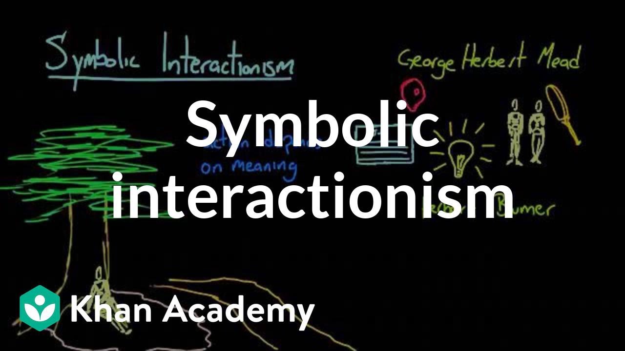 Symbolic interactionism | Society and Culture | MCAT | Khan Academy