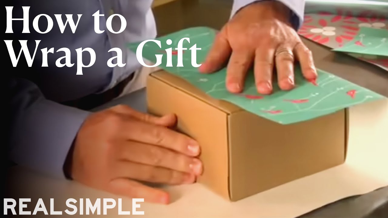 How to Wrap a Gift | Real Simple