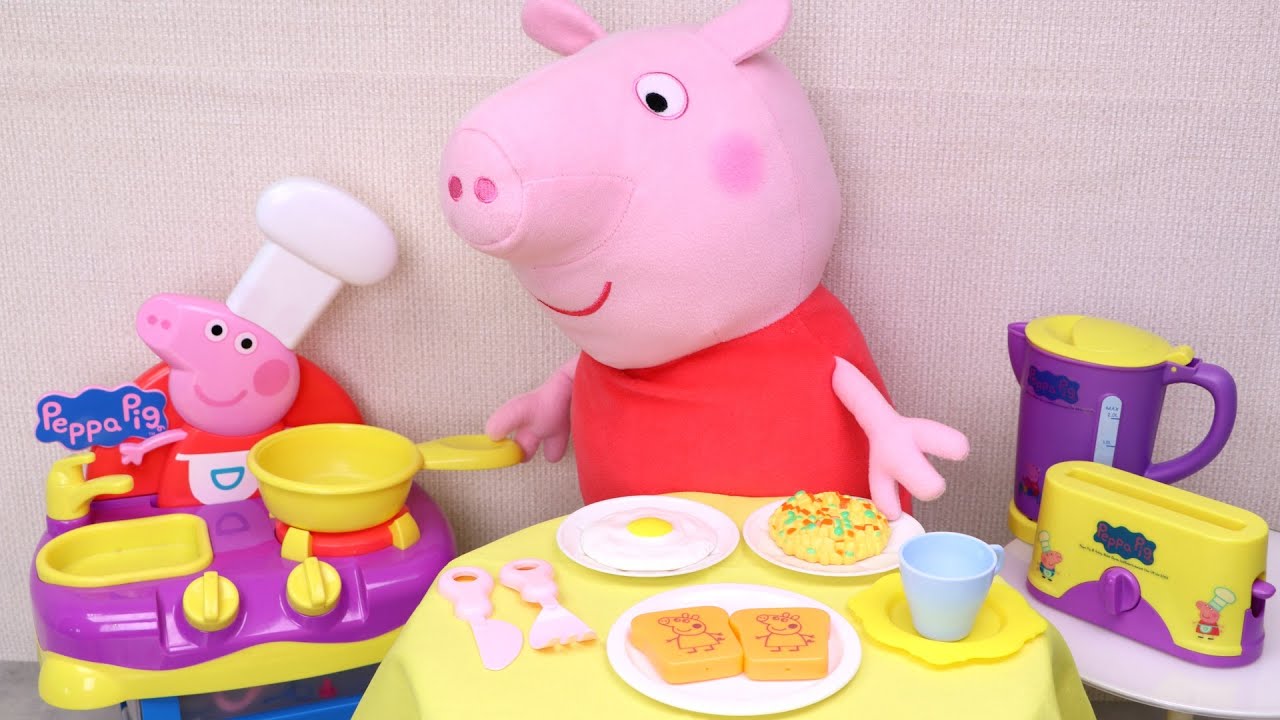 Peppa Pig Kitchen Adventure! PLAY TOYS