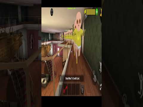 Baby in Yellow Giant Clones in Scary Teacher 3D Game #shorts