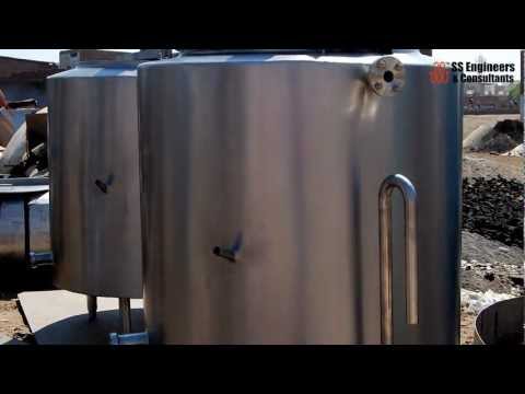 Syrup Tanks - Sugar Syrup Preparation Tank Latest Price, Manufacturers ...