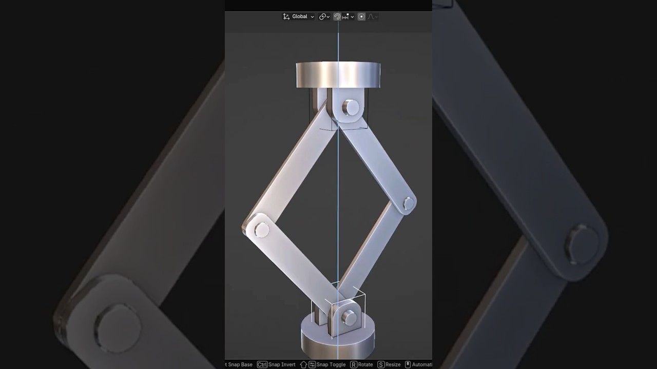 Rigging A Mechanical System in Blender Made Easy