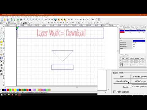 Using the Laser Work Downloads Tool Within TruCUT RDWorks Software (Part 4)
