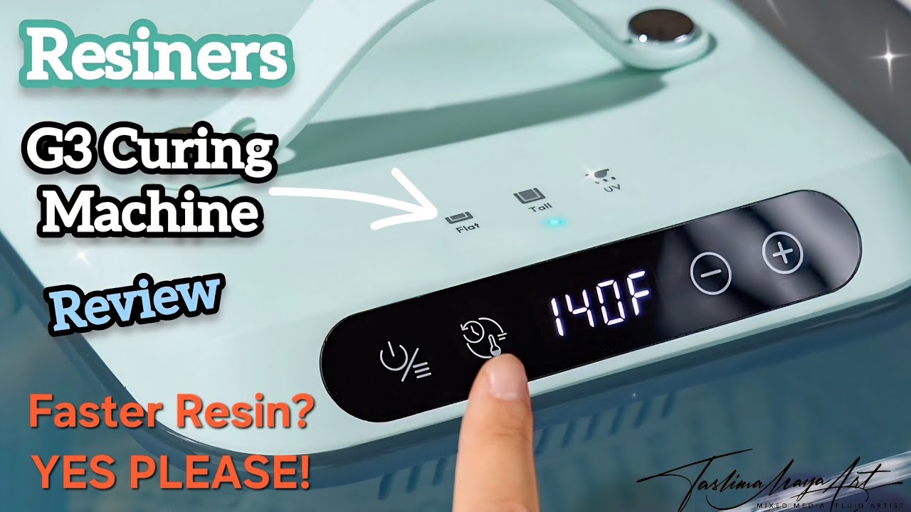 Is the Resiners G3 Curing Machine Worth It? 🔥 UV & Epoxy Resin Test! @Resinersofficial