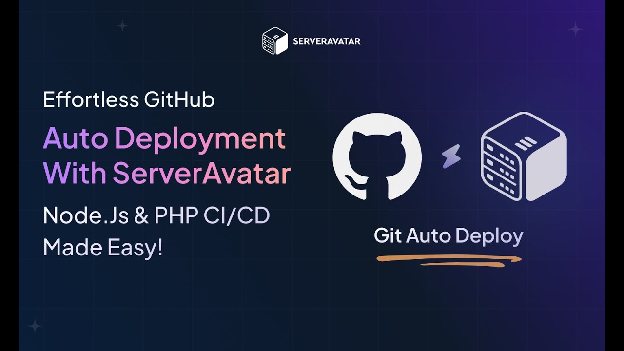 Effortless GitHub Auto Deployment | Node.js & PHP CI/CD Made Easy!