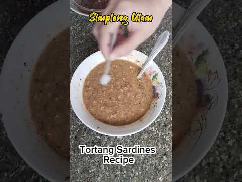 Tortang Sardines Recipe #fypシ #filipinofood #food #tortangsardinas