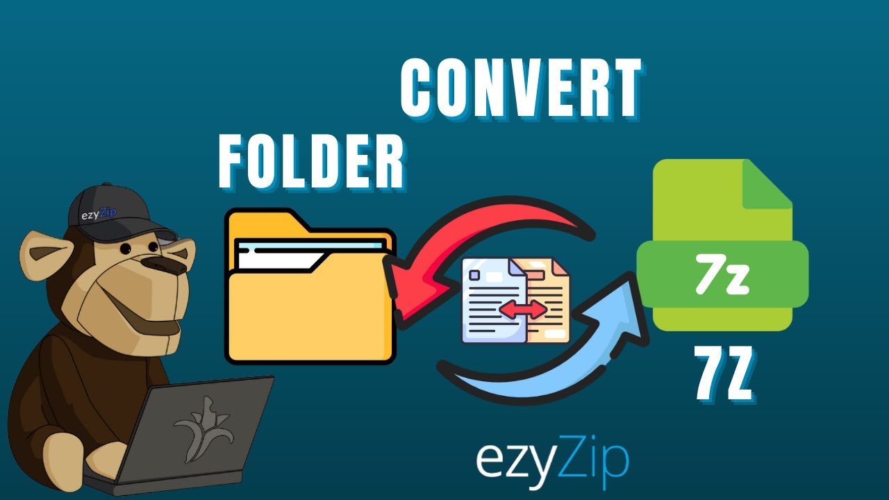 Convert Folder to 7Z Online (No Registration Required!) - ezyZip