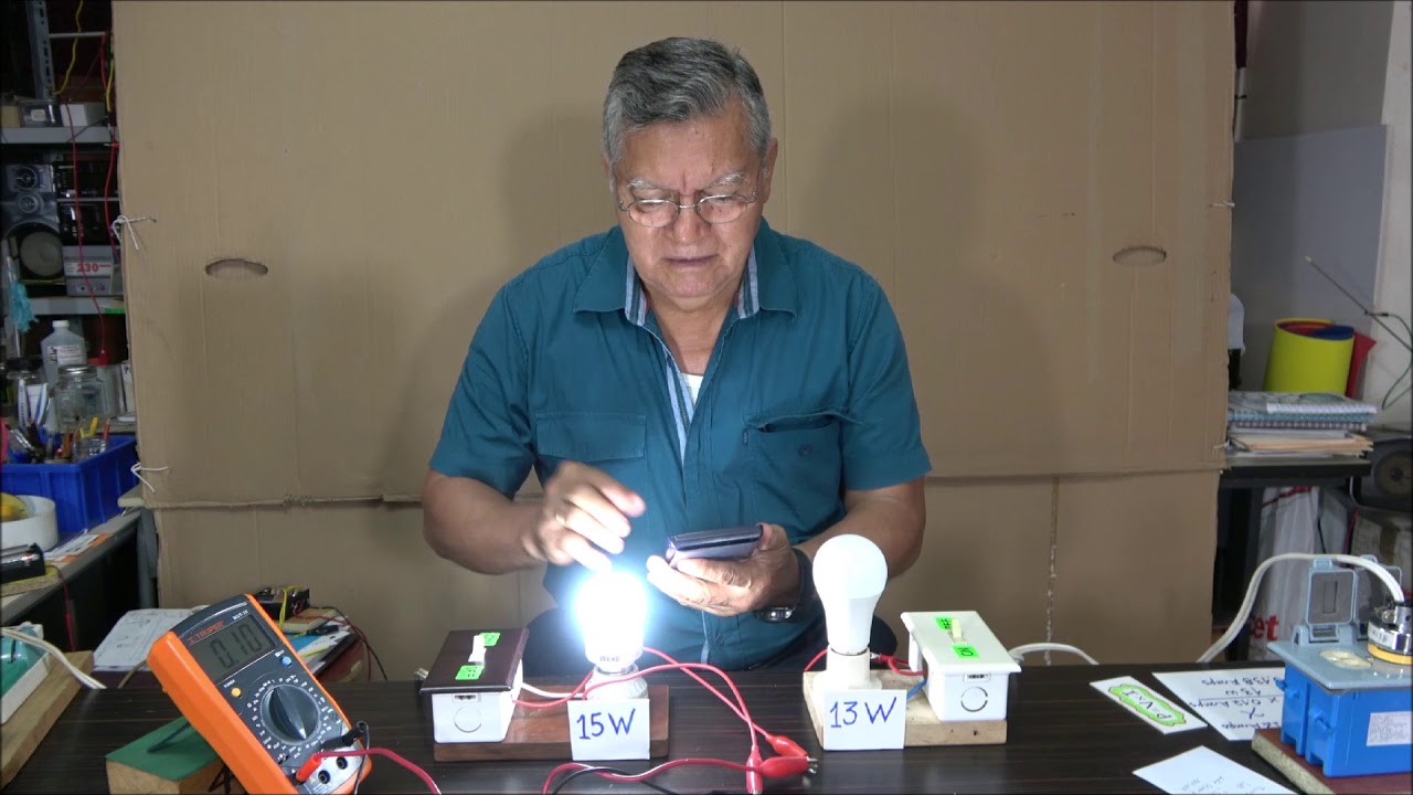 Lámparas LED y Fluorescentes Compactas (LFC)