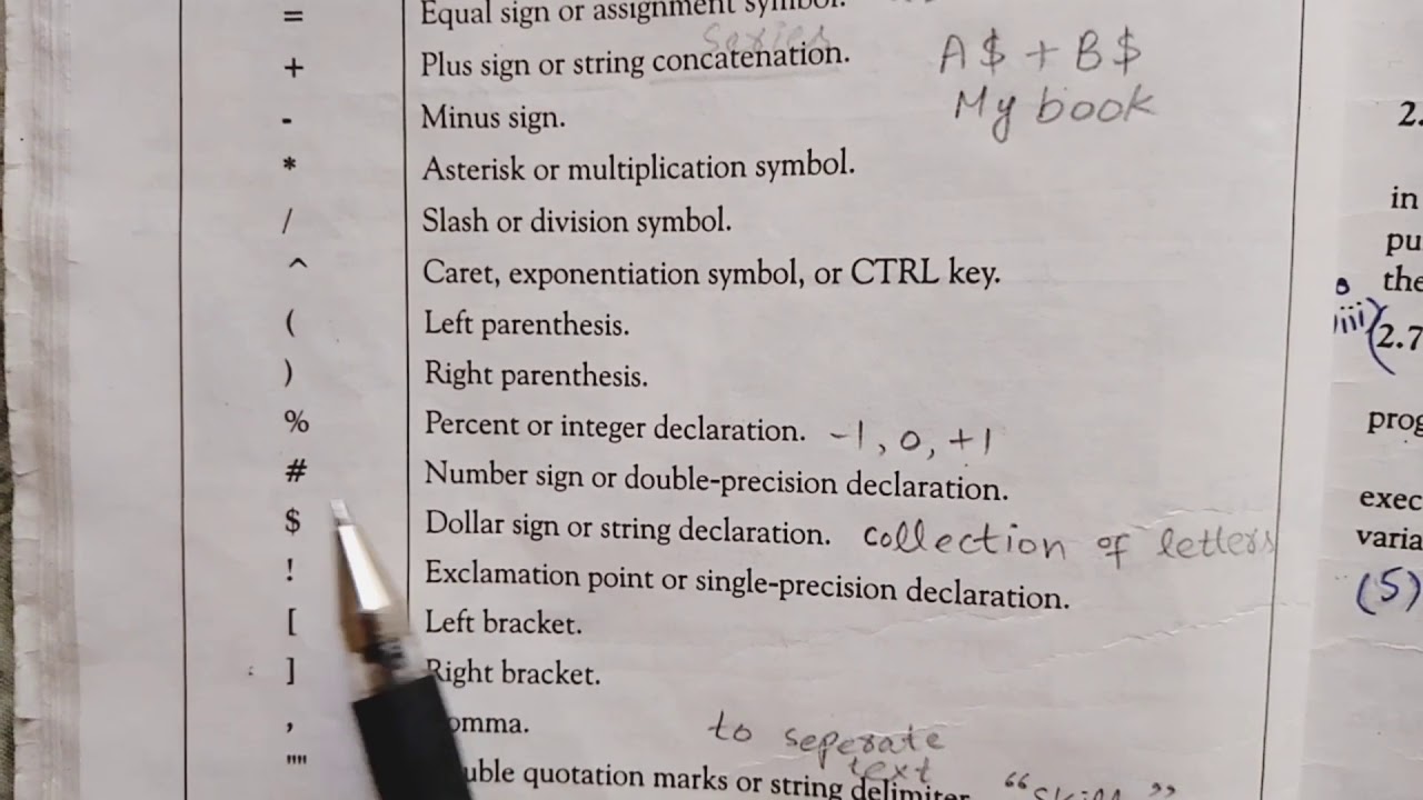 10 Computer GW-BASIC program structure