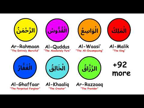 the 99 names of Allah explained