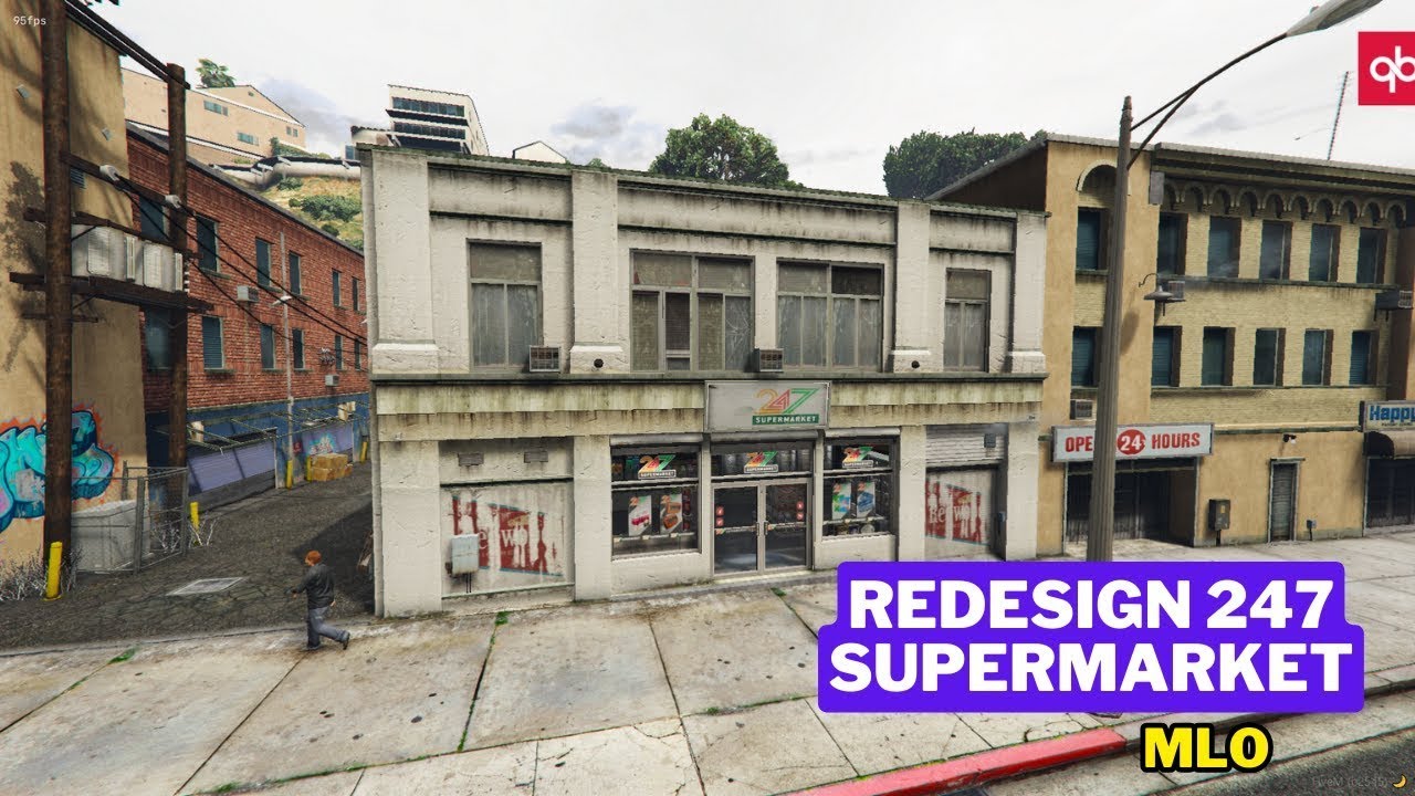 Redesign 24/7 Supermarket MLO | FiveM MLO | GTA 5 MLO | FiveM Shop Map | FiveM Interior [MLO]