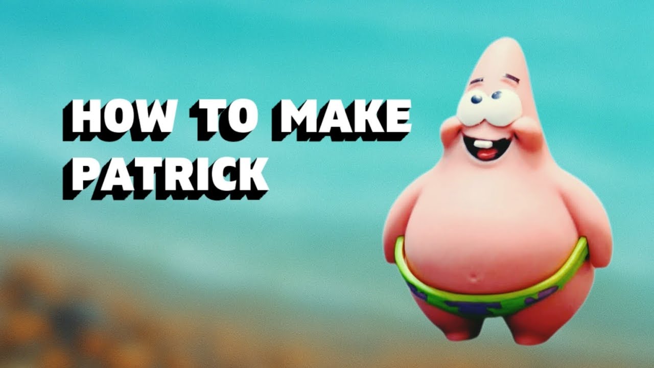 How to Make Patrick Star | Step by Step 3D Tutorial