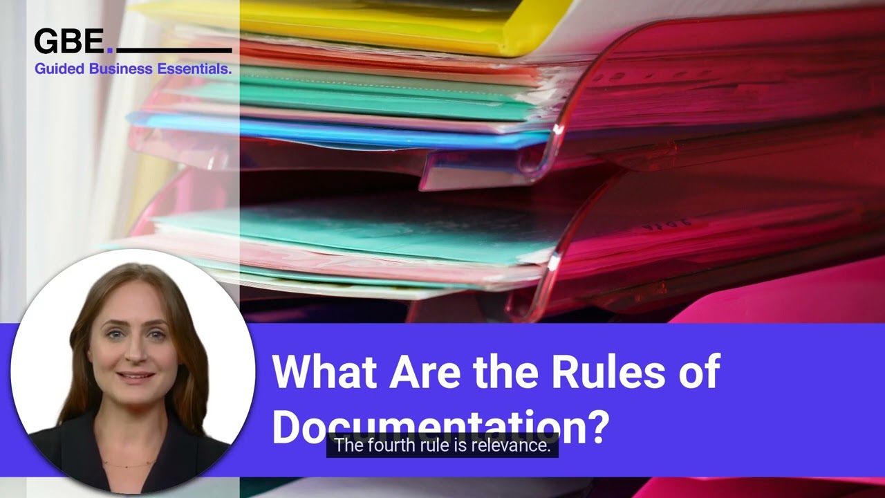 What Are the Rules of Documentation?