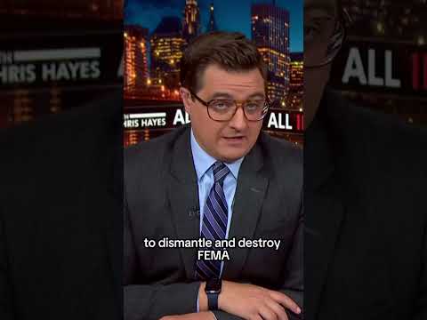 Hayes on Trump's efforts to destroy FEMA ahead of hurricane season