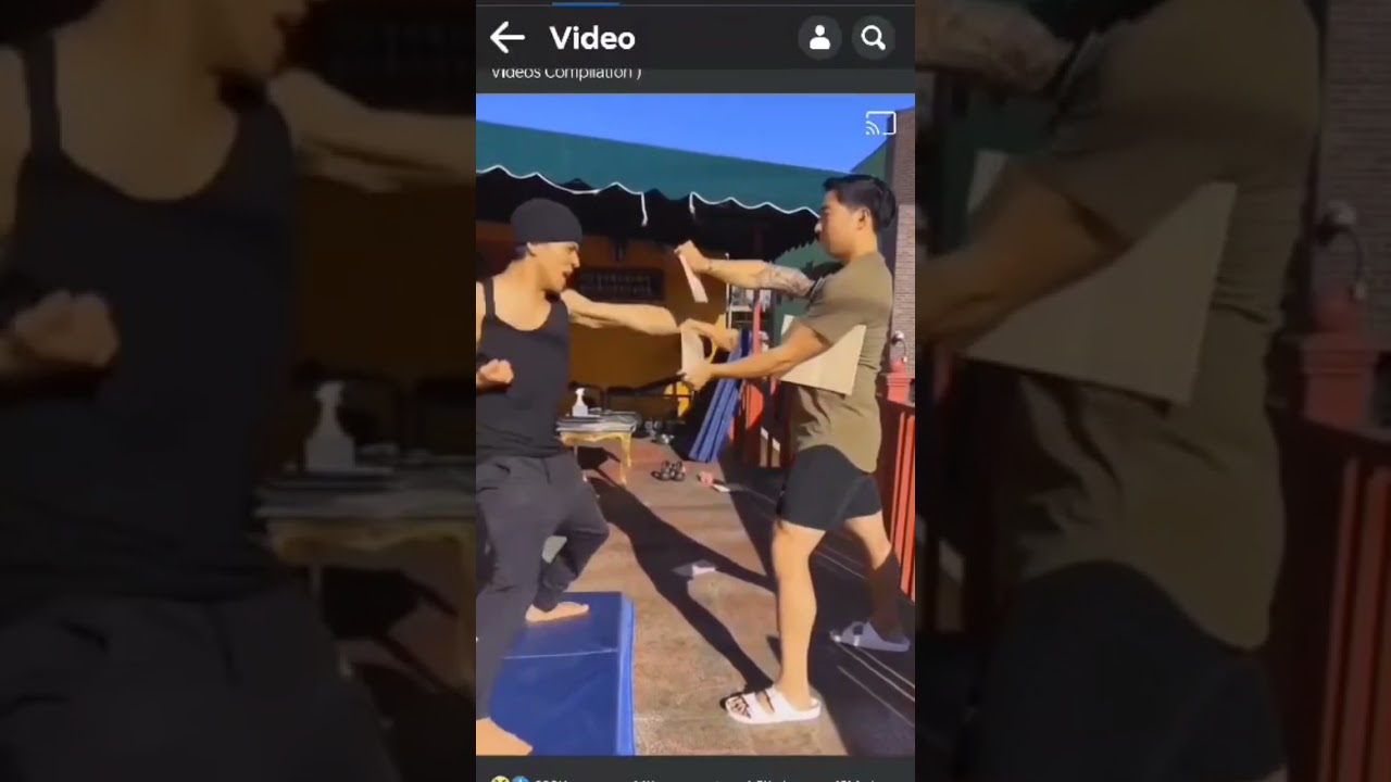 see the famous karate chop😂 #karate #mma #comedy