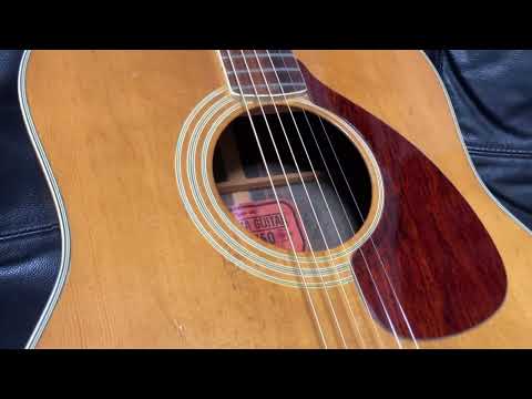 [More powerful than FG-180!] YAMAHA FG-350 (1972) - Red Label | Reverb