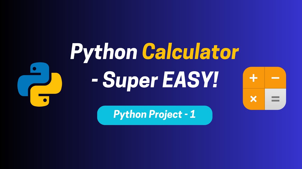 Calculator App in Python – Super Easy! | Python Project 1