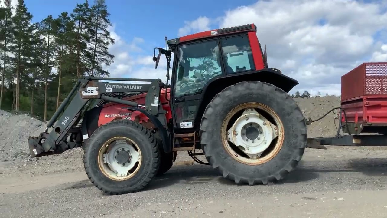 Traktor Valmet 6550-4, Strängnäs, Klaravik auktioner