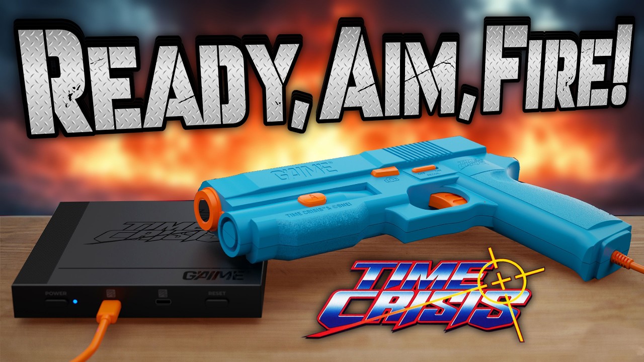 NEW Time Crisis Lightgun PLUG-N-PLAY | Does G'AIM'E Deliver On the Promise?