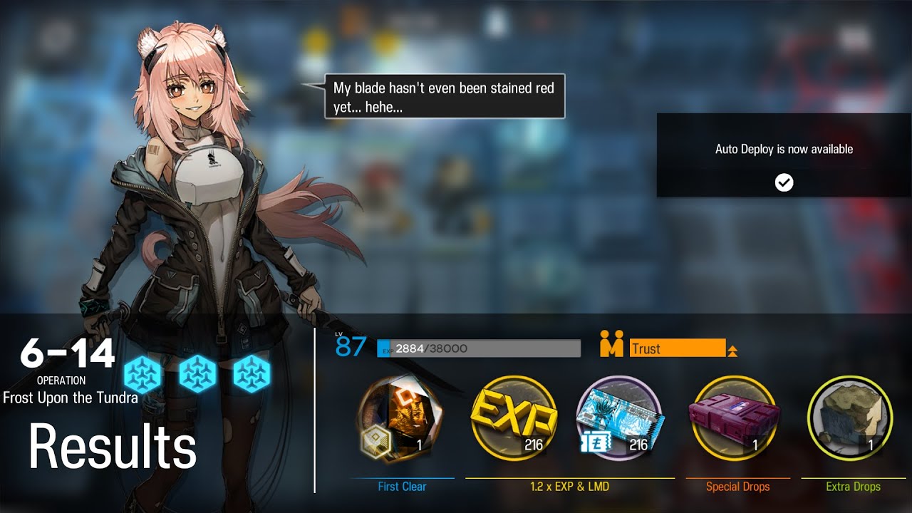 [Arknights] Chapter 6 map 6-14 Normal Mode