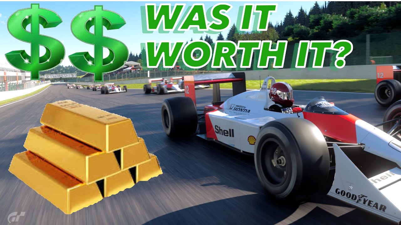 GT7  - 1988 Mclaren MP4/4 at Spa what a car!!!!