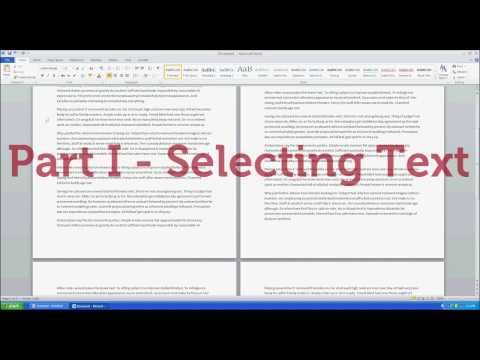 Selecting, Copy, Pasting, Drag & Drop Part I – AYM 4 Training – Online ...