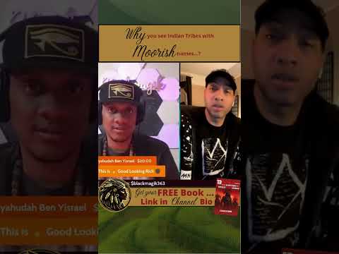 Why some Native American Tribes have Moorish names ? ๐