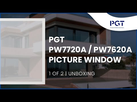 1 of 2 - PGT Winguard PW7720A / Classic Vue Max PW7620A - Unboxing