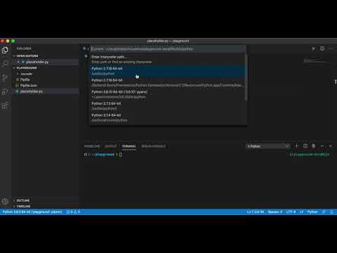 Setting up Pipenv in VS Code