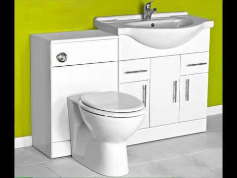 Toilet and Sink Vanity Unit Combination UK