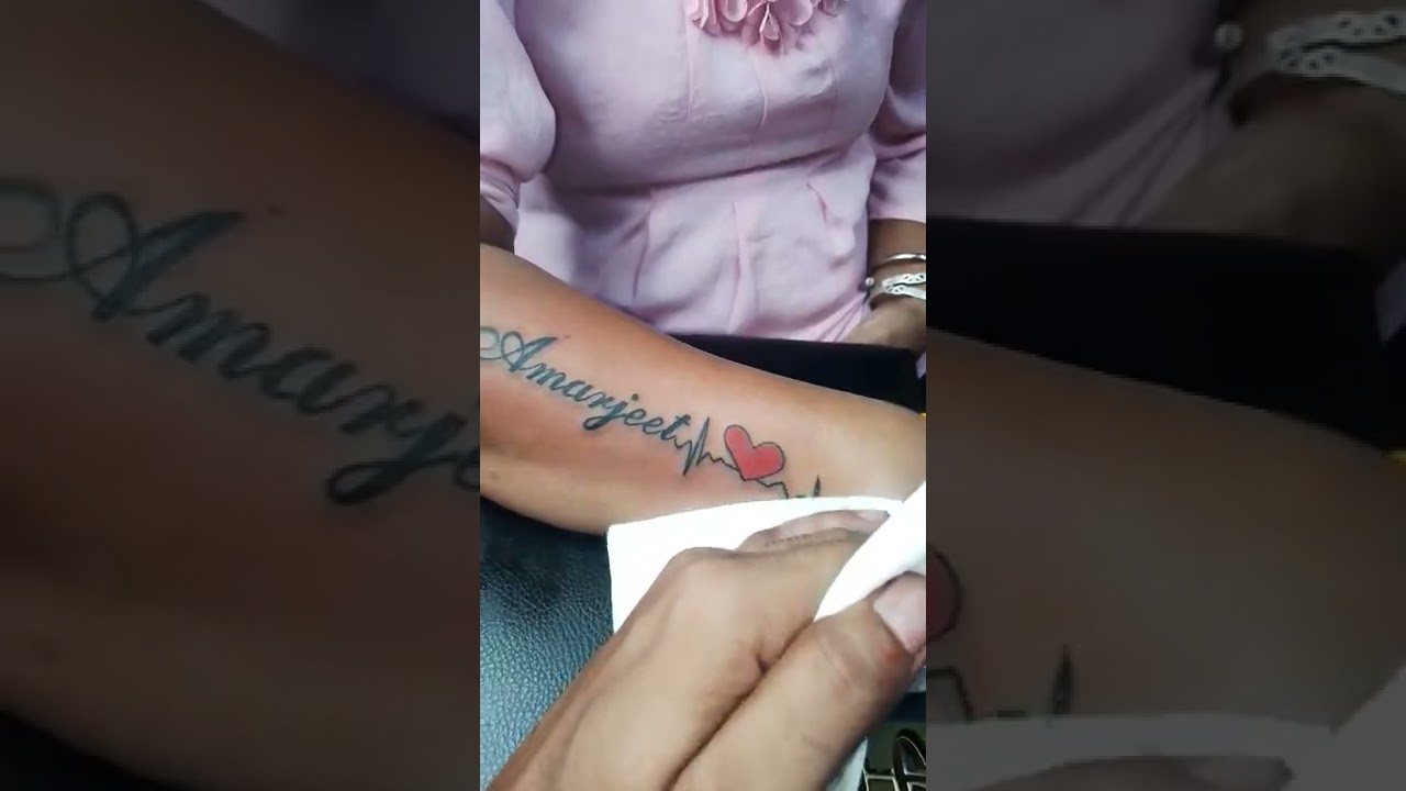 Simple arm tattoos for females