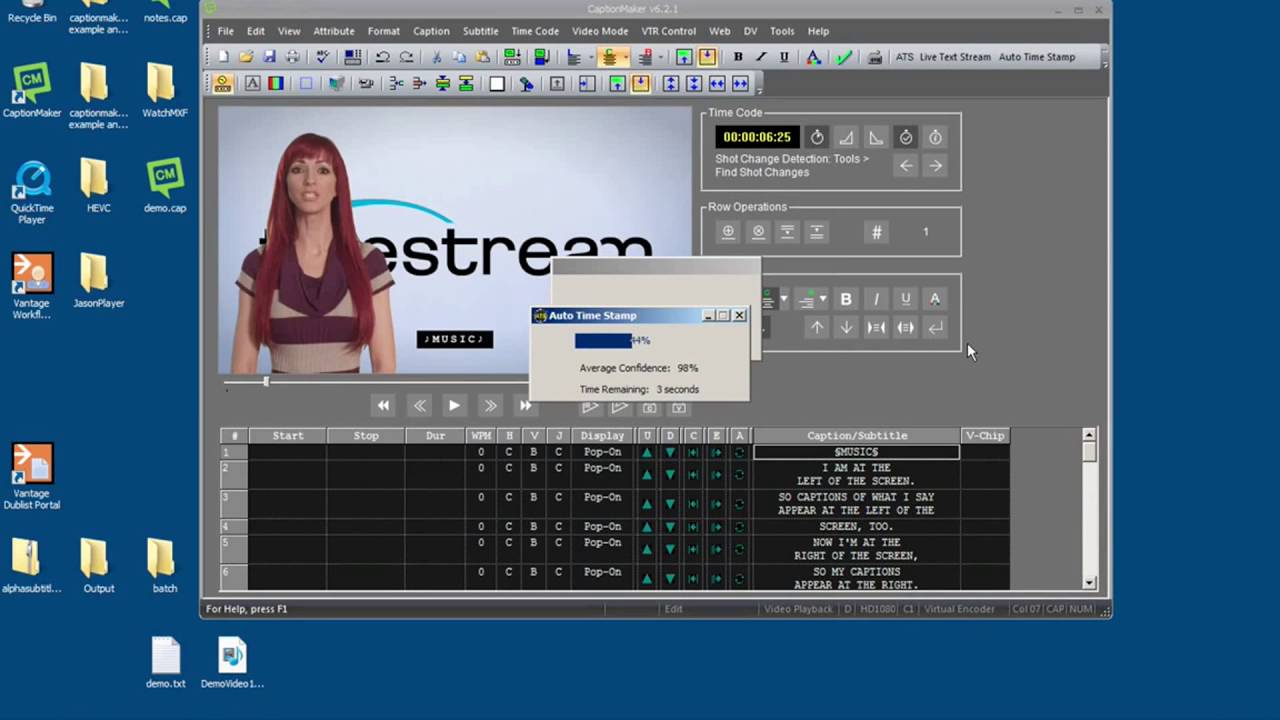 CaptionMaker Tutorial Getting Started With CaptionMaker1