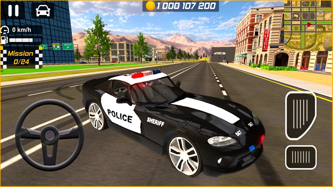 Direksiyonlu polis arabası oyunu 3D #154 Police Drift Car Driving || Polis oyunları Android Gameplay