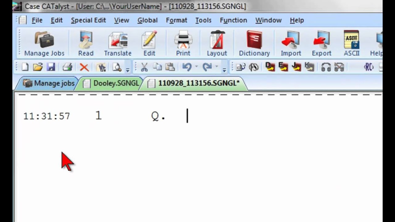CATalyst Training: Quick Tran